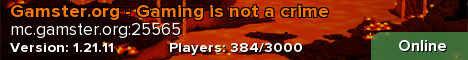 Gamster.org - Cea mai mare comunitate de Minecraft din Romania!